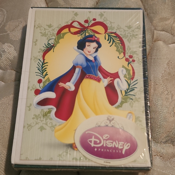 Disney | Holiday | Disney Princess Snow White Christmas Cards Set Of ...